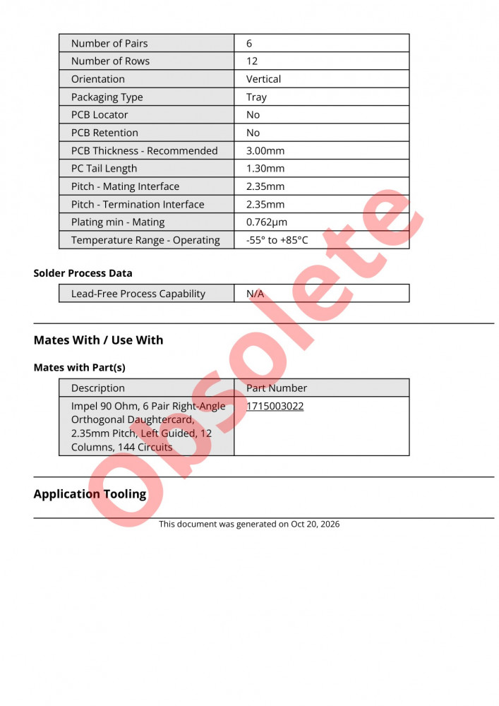 MOLEX 1714953207 technical document preview, page 3