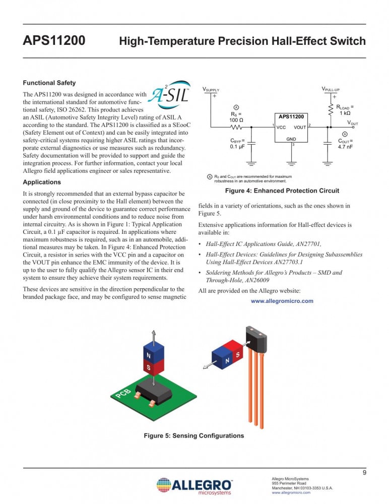 APS11200 datasheet page 9