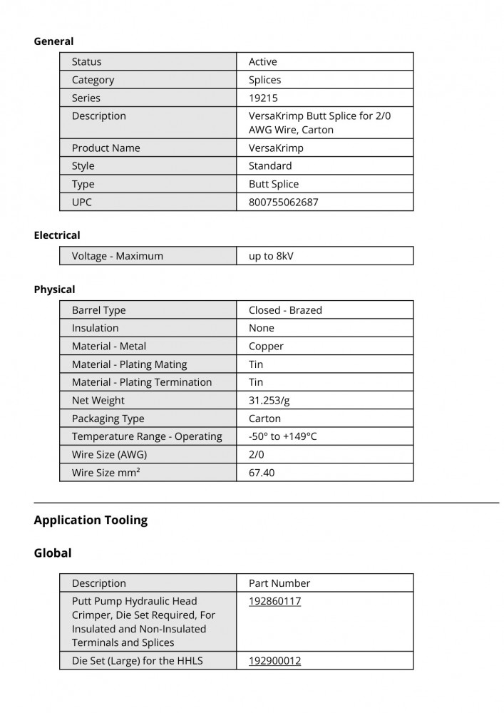 Product document image 2 for MOLEX 192150048