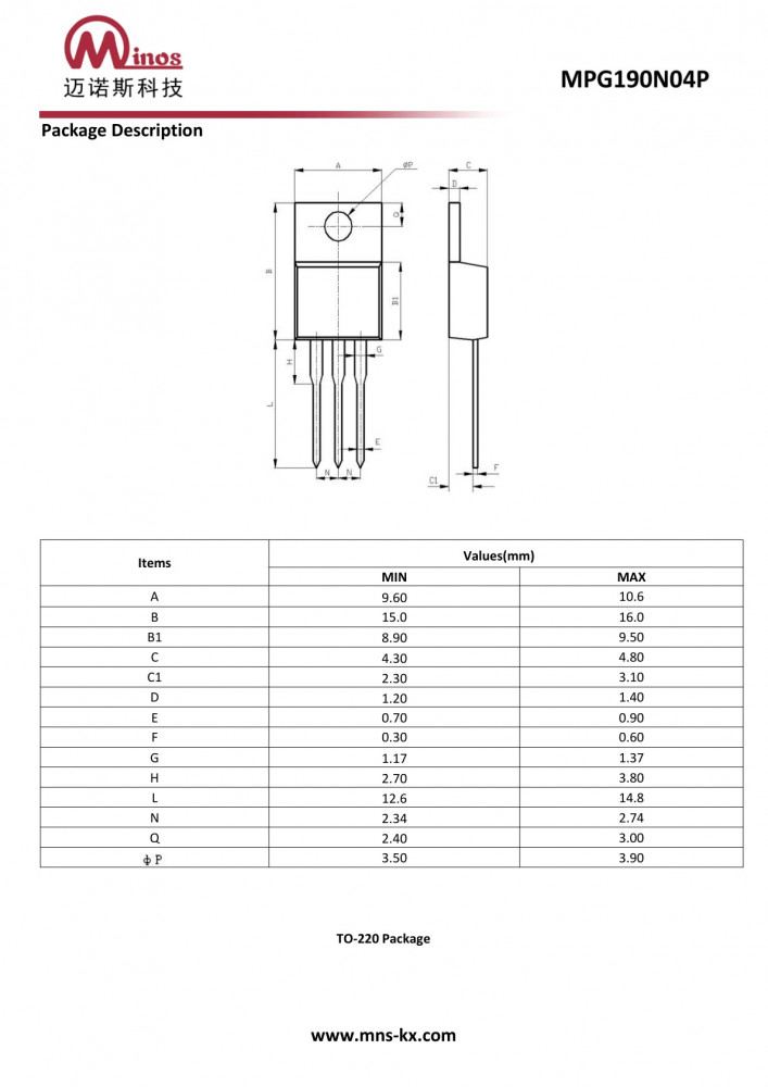 MPG190N04P datasheet page 8