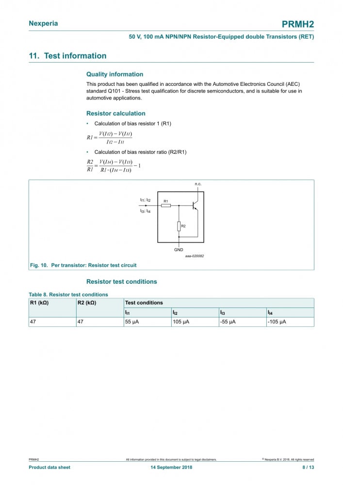PRMH2Z datasheet page 8