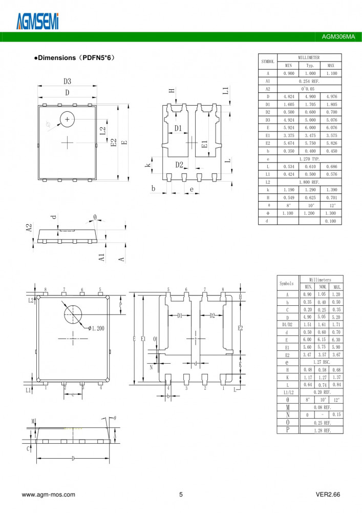 AGM306MA datasheet page 5