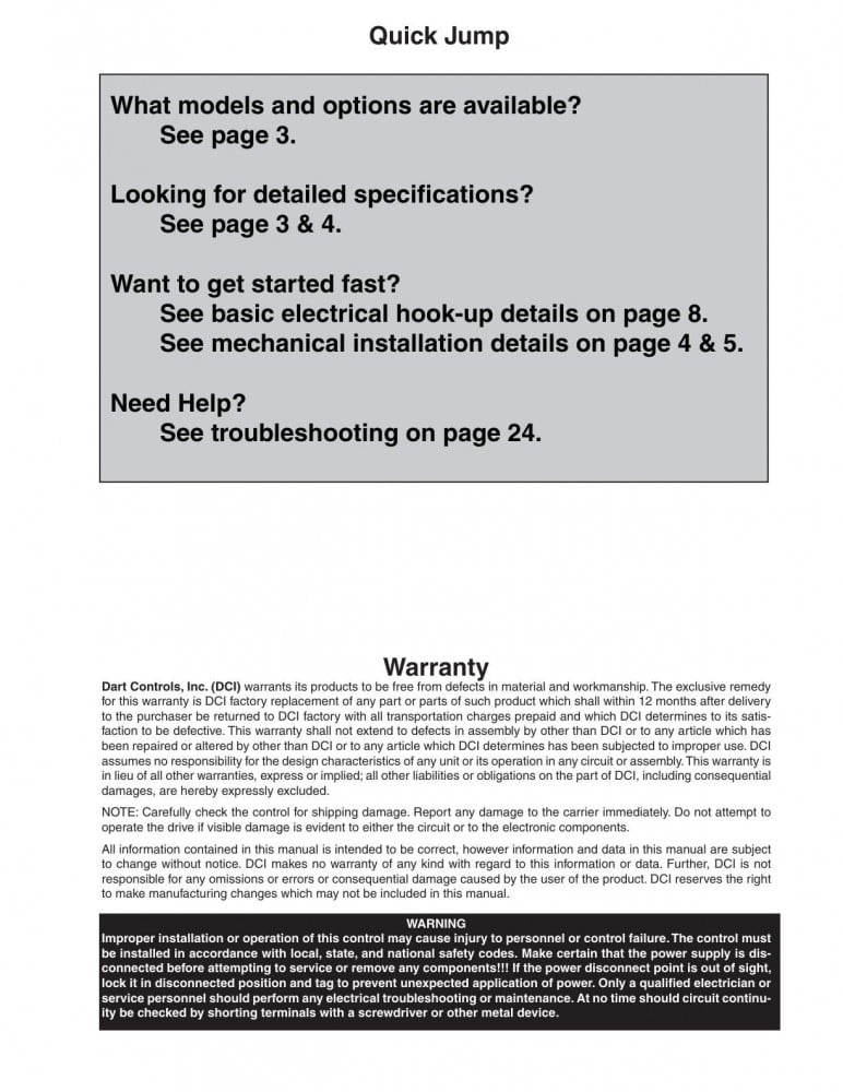 DART MD10 document page 2