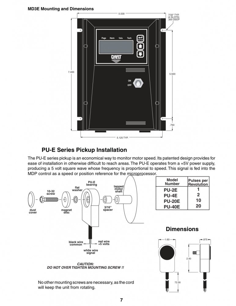 DART MD10 document page 9