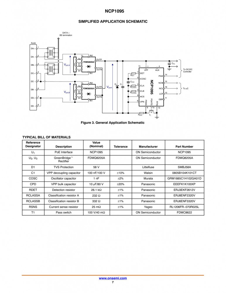 NCP1095 datasheet page 7