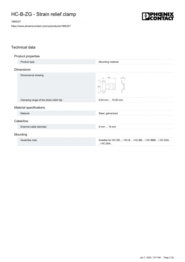 Phoenix Contact 1685327 product document page 2