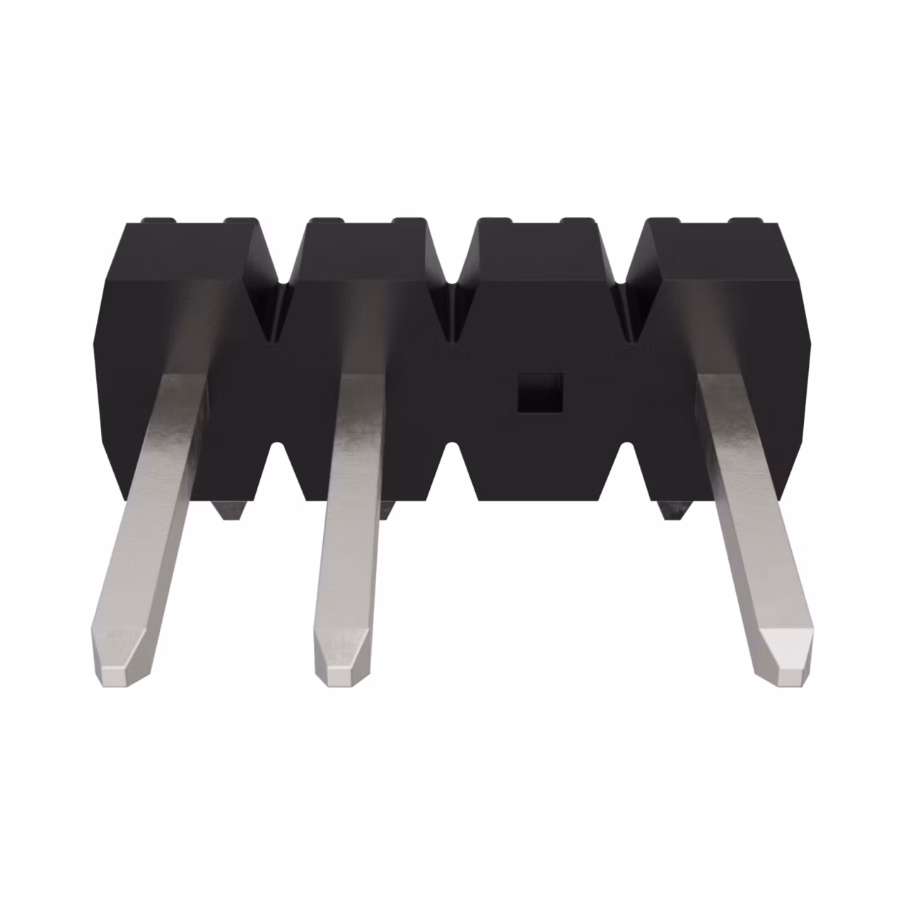 C-Grid III PCB Header, 2.54mm Pitch, Through Hole, Single Row, Right-Angle, 4 Circuits (void at circuit 3), Tin (Sn) Plating for sale