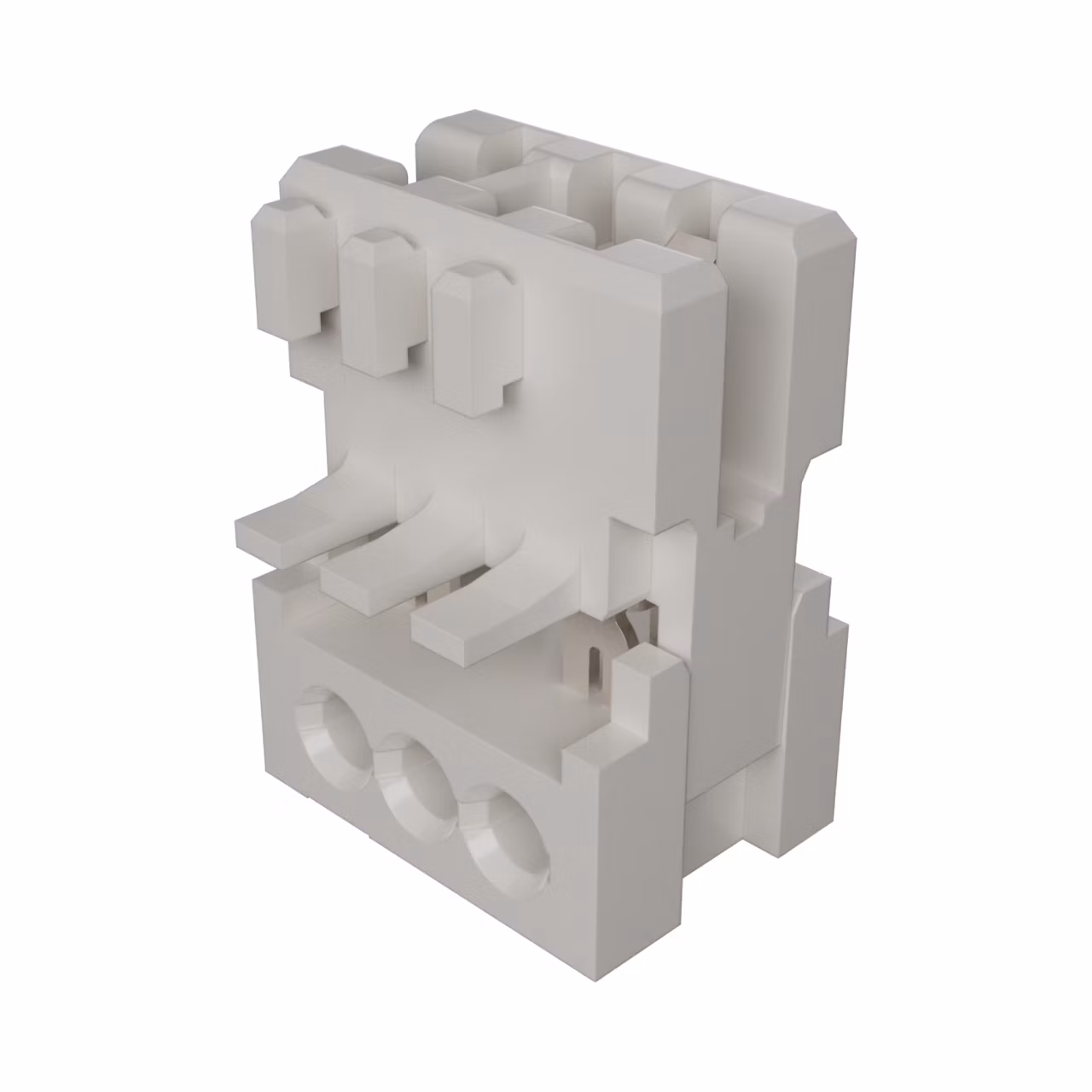 5.00mm Appli-Mate RAST 2.5 IDT Housing, Direct/Indirect, Female, 2 Circuits, Position Key D Removed, Polarizing Rib Between Circuits 1 & 2, Red Color Stripe for sale