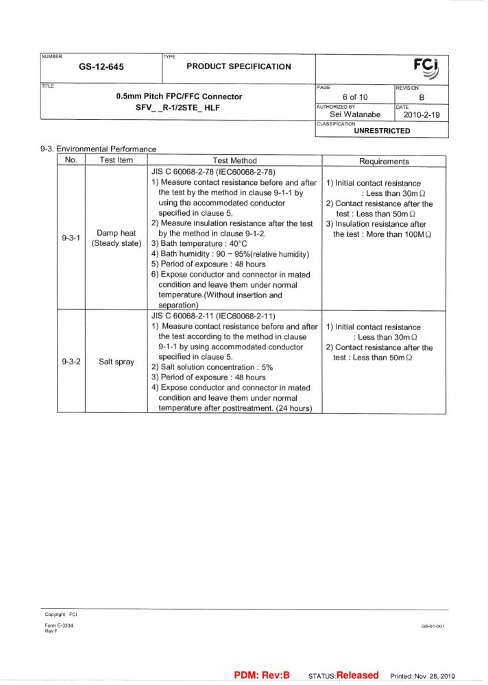 SFV8R-2STE1HLF specification page 6