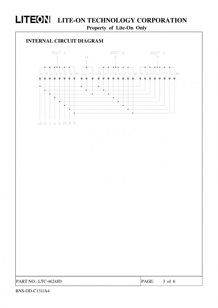 LTC-4624JD datasheet page 4