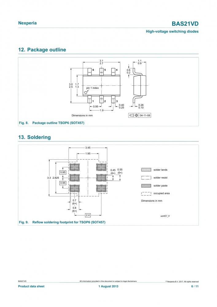 BAS21VD datasheet page 6