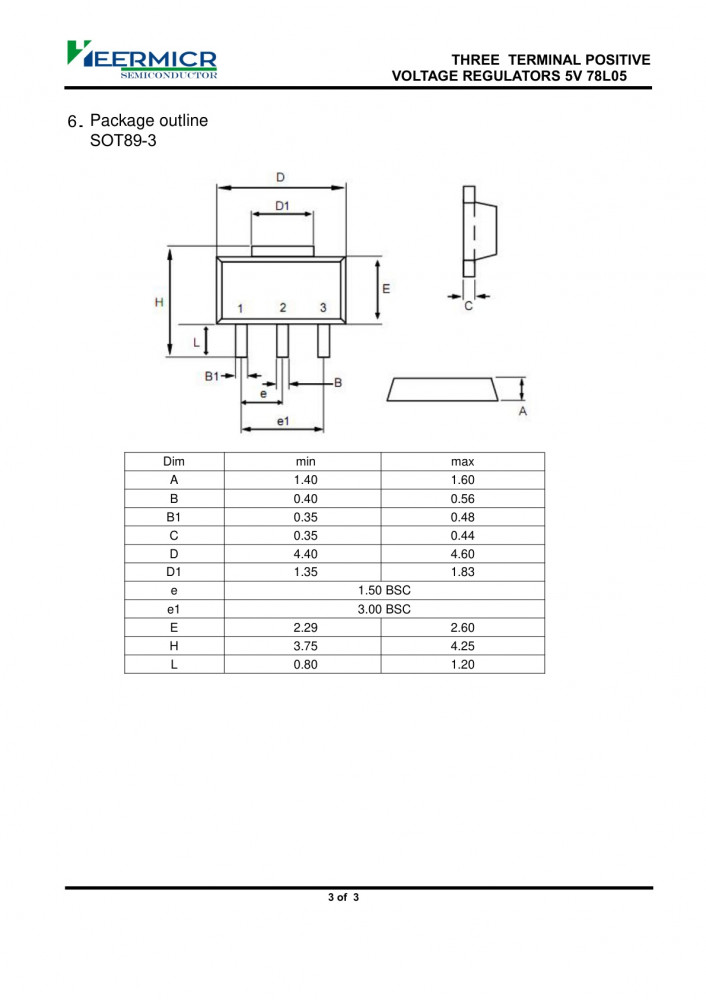 78L05 technical document page 3