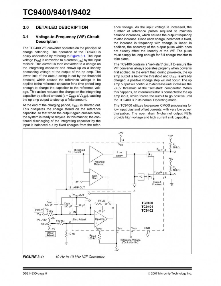 TC9402CPD datasheet page 8