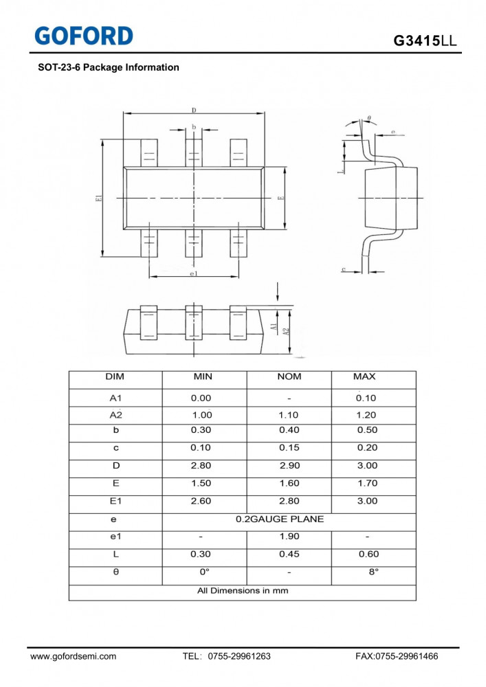 G3415LL datasheet page 6