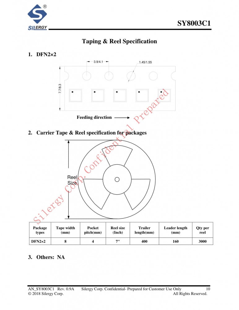 SY8003C1DFC datasheet page 10