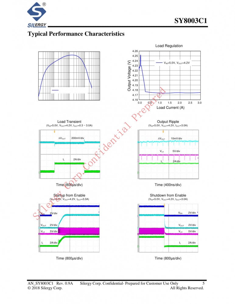 SY8003C1DFC datasheet page 5