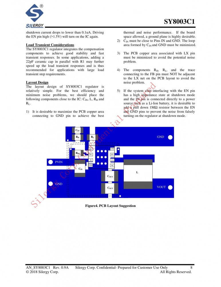 SY8003C1DFC datasheet page 8