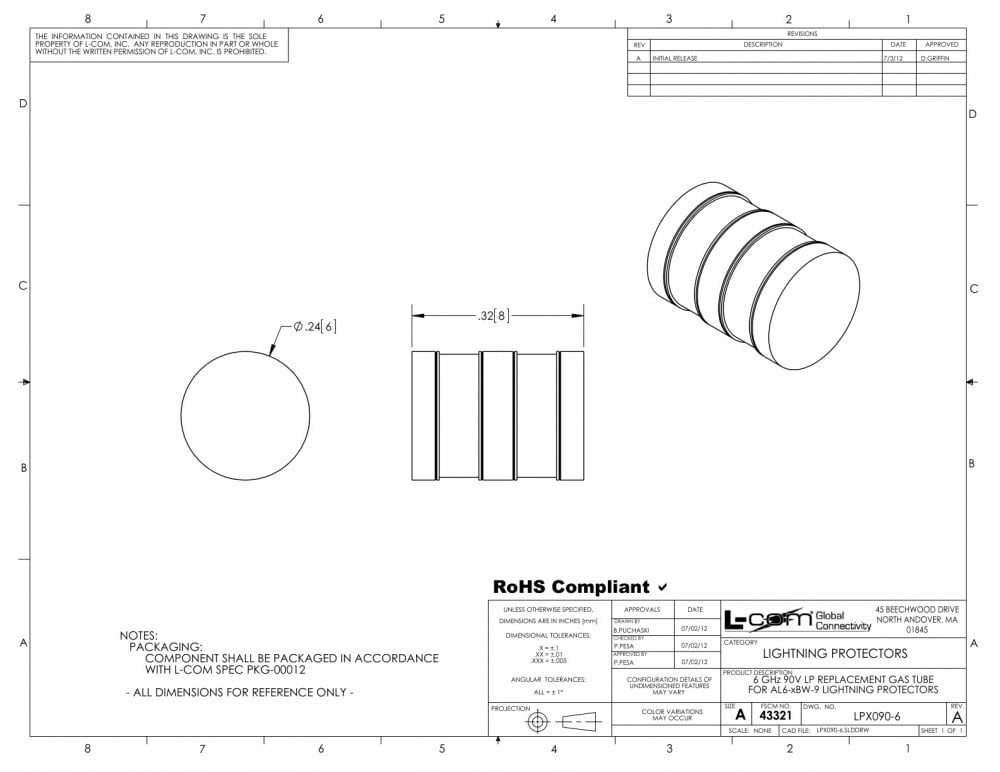 LPX090-6 technical document preview