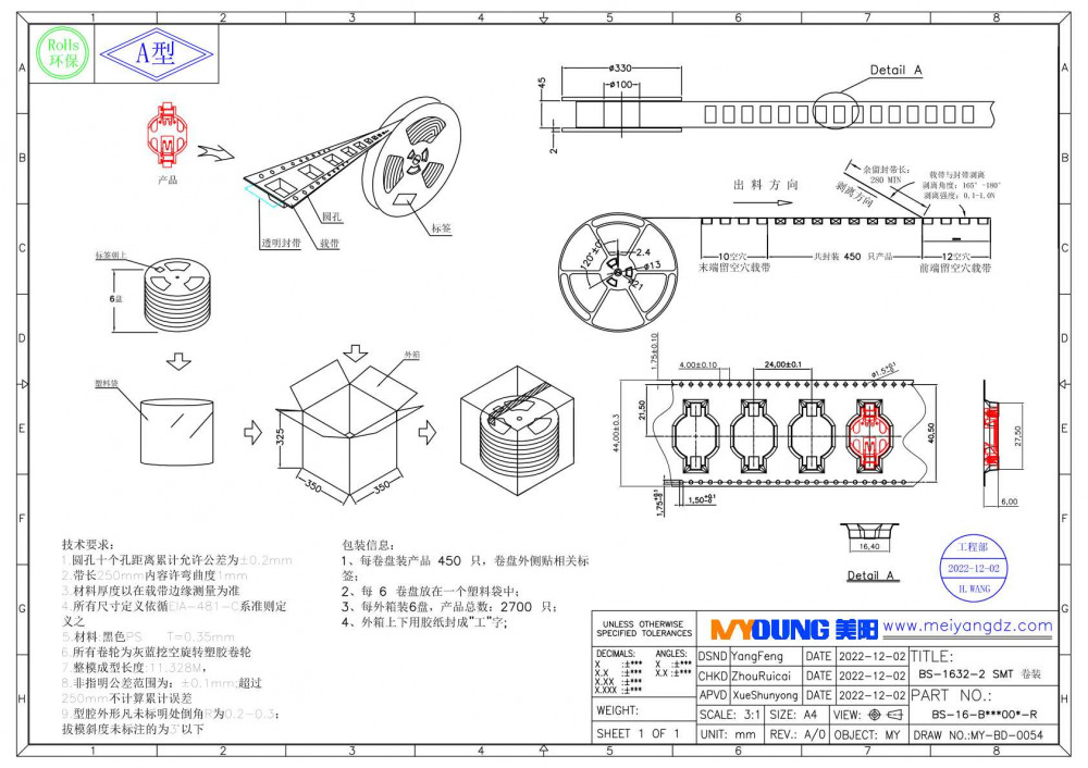 MYOUNG BS-16-B4AK004-R technical drawing page 2