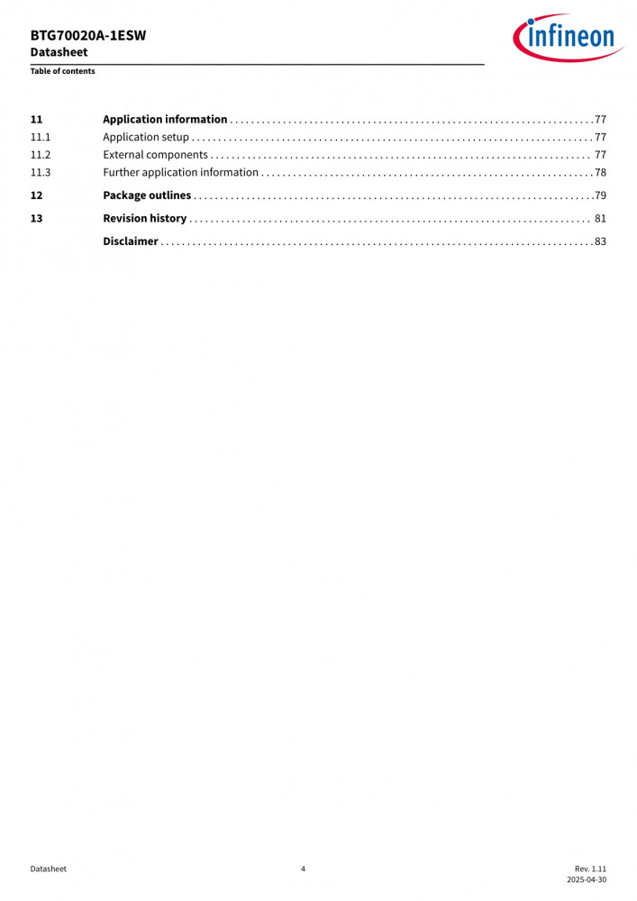 BTG70020A1ESWXUMA1 datasheet page 4