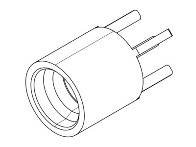SMP Plug, Straight, Limited Detent, PCB, Through Hole, Tray for sale