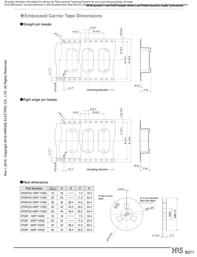HRS DF20 datasheet page 6