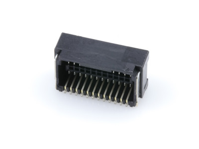 1.25mm Pitch, Micro-Lock Plus PCB Header, Dual Row, Right-Angle, Surface Mount, Tin-Bismuth Plating, Positive Lock, 36 Circuits, Black
