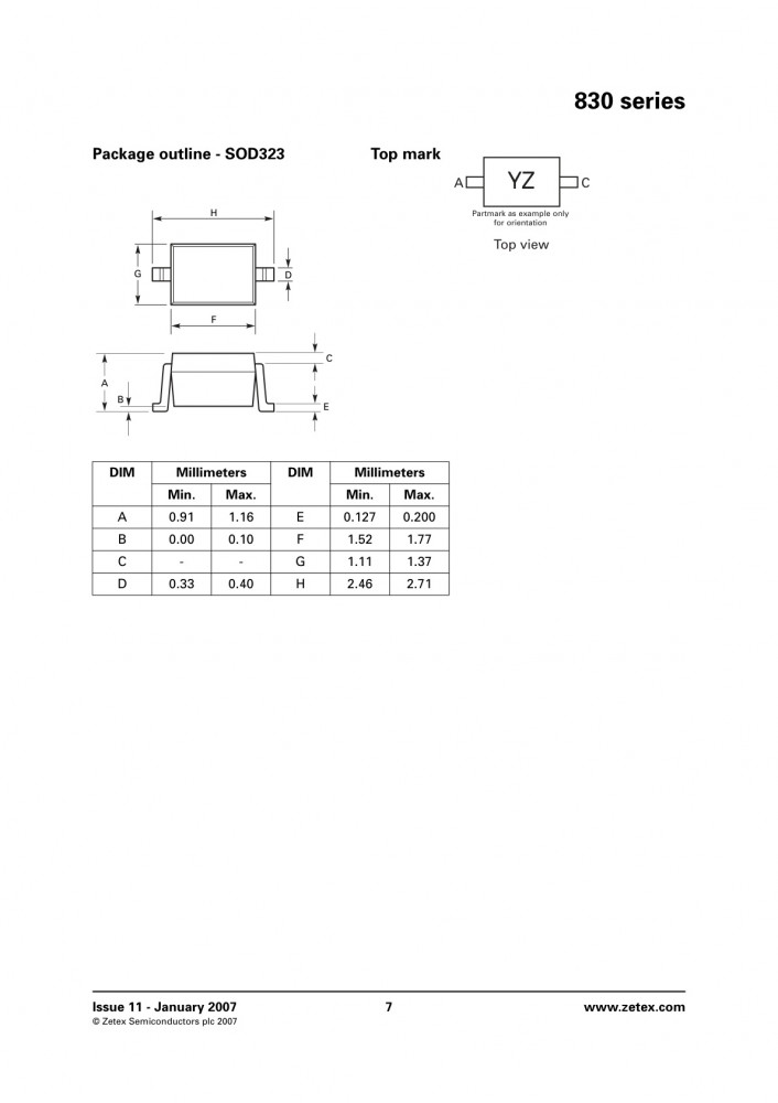 ZMV830ATA technical document page 7