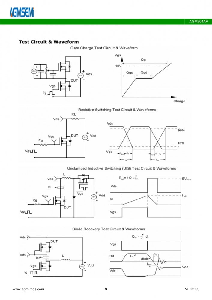 AGM204AP datasheet page 3