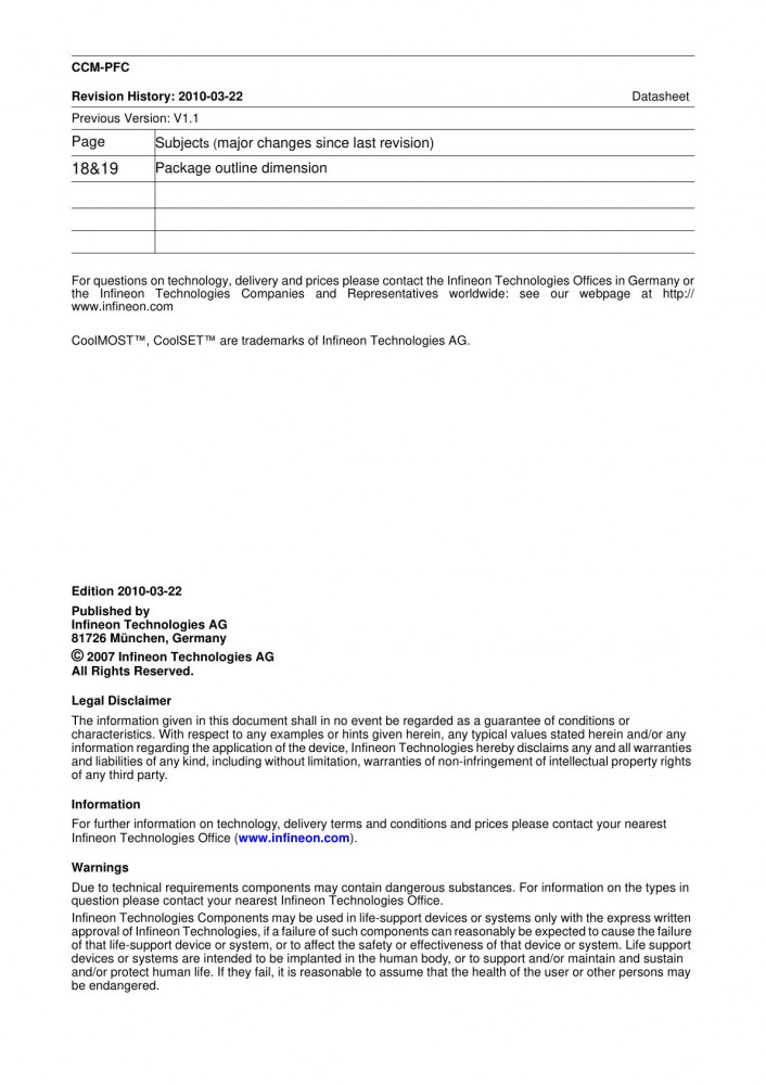 ICE2PCS05 datasheet page 2