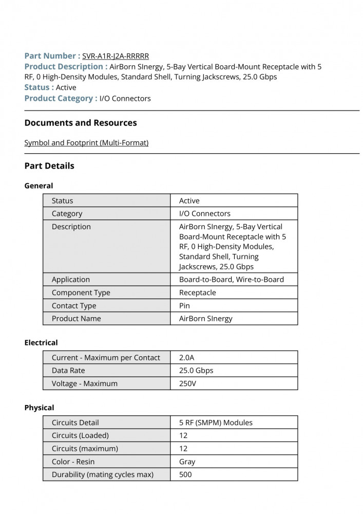 Technical document preview, page 1