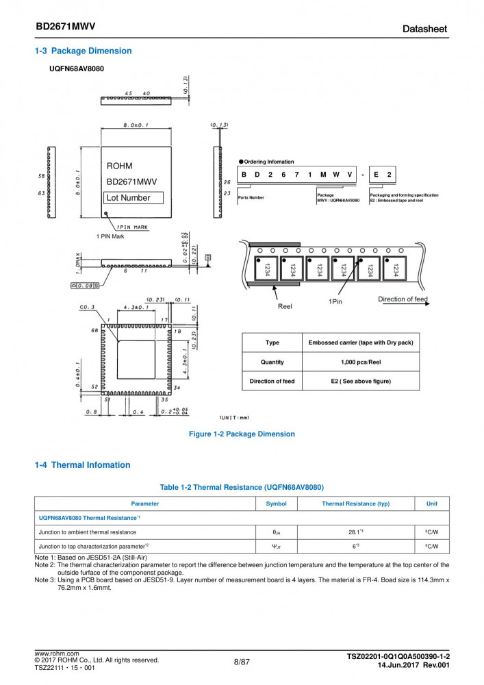 BD2671MWV-E2 technical document page 8
