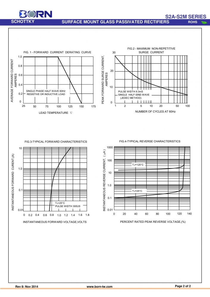 BORN S2M SMB datasheet page 2