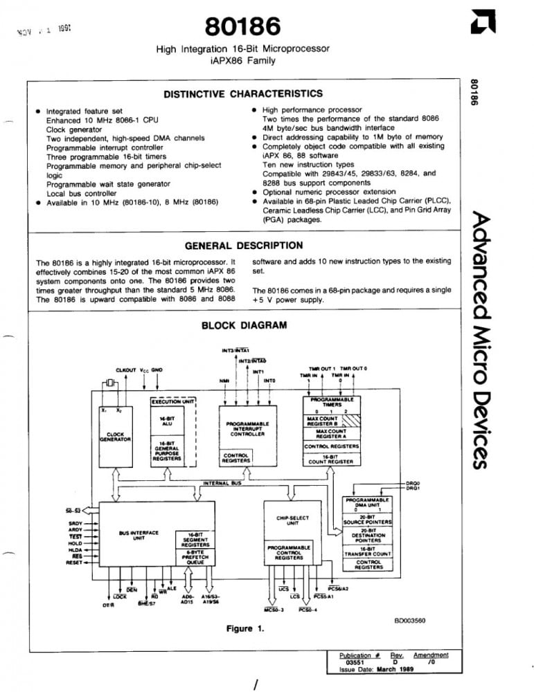 N80186-10 datasheet page 1
