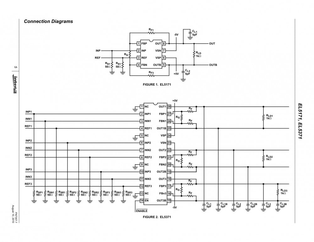 EL5171IS datasheet page 5