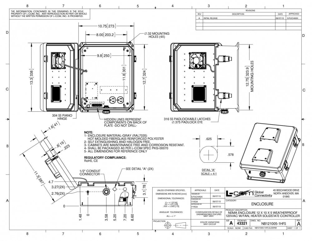 NB121005-1HFS technical document preview