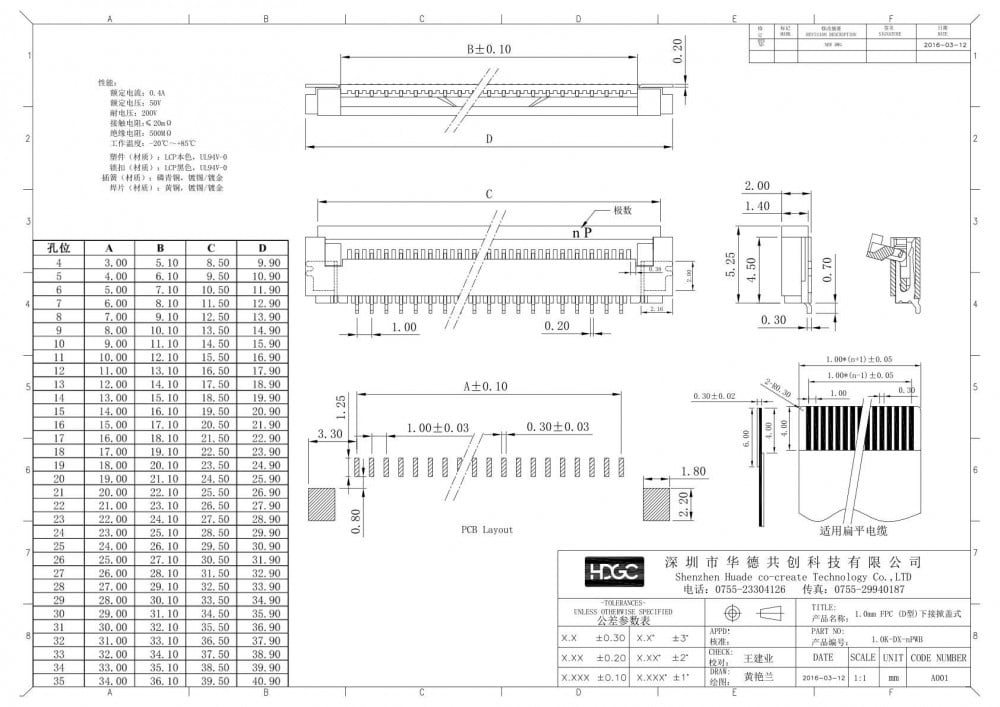 1.0K-DX-9PWB technical drawing preview