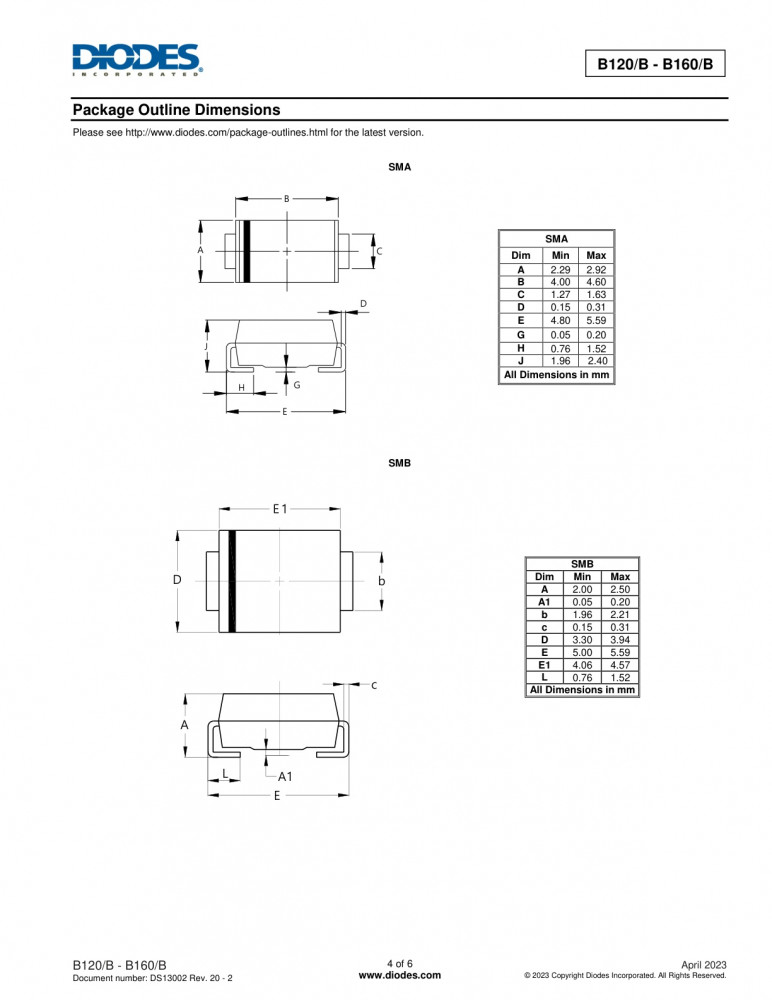 B140-13-F datasheet page 4