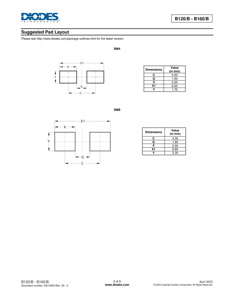B140-13-F datasheet page 5