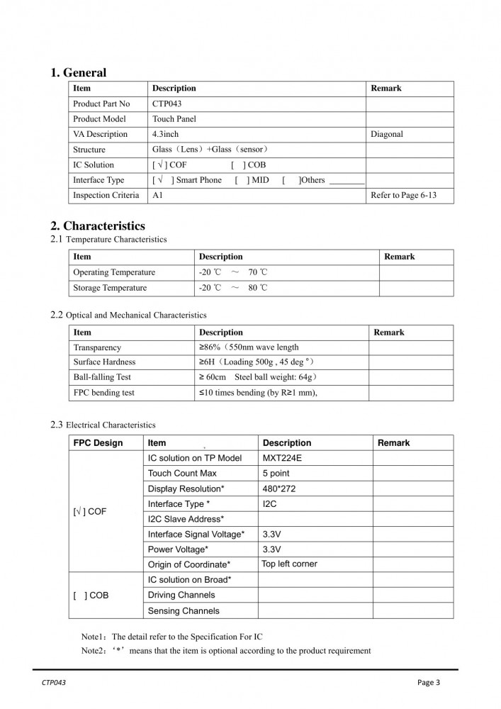 CTP043 technical document page 4