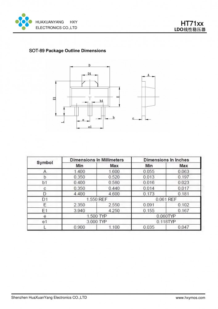 HT7130 datasheet page 8
