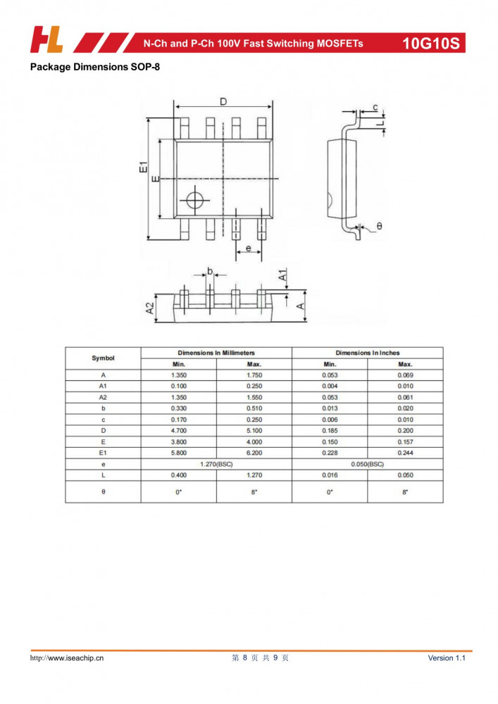 HL 10G10S datasheet page 8