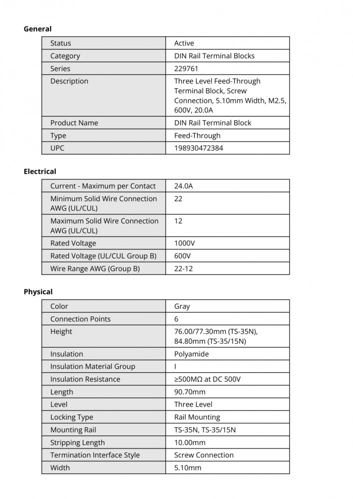 MOLEX 2297610300 document image, page 2