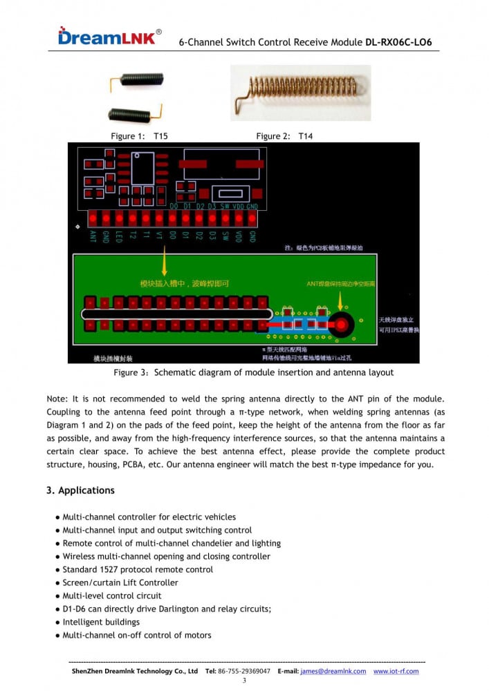 DL-RX06C-LO6 technical document page 3