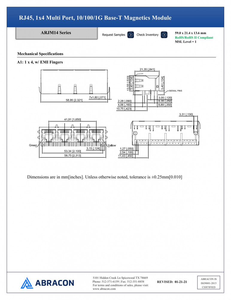ARJM14 series datasheet page 4