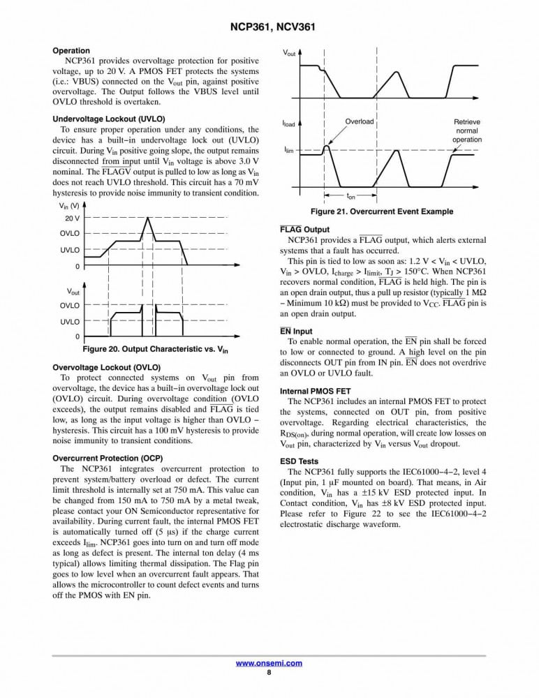 NCP361SNT1G datasheet page 8