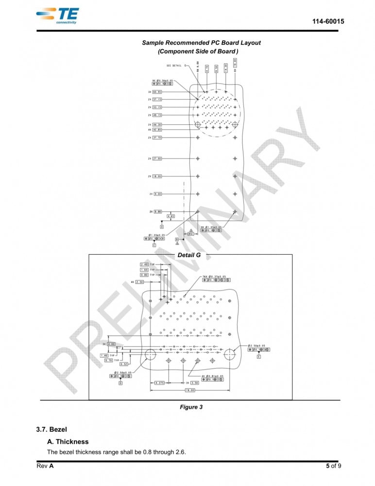 TE Connectivity 2299870-1 application specification page 5