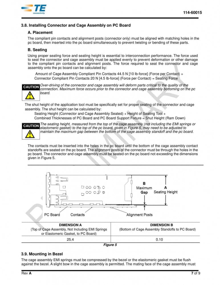 TE Connectivity 2299870-1 application specification page 7