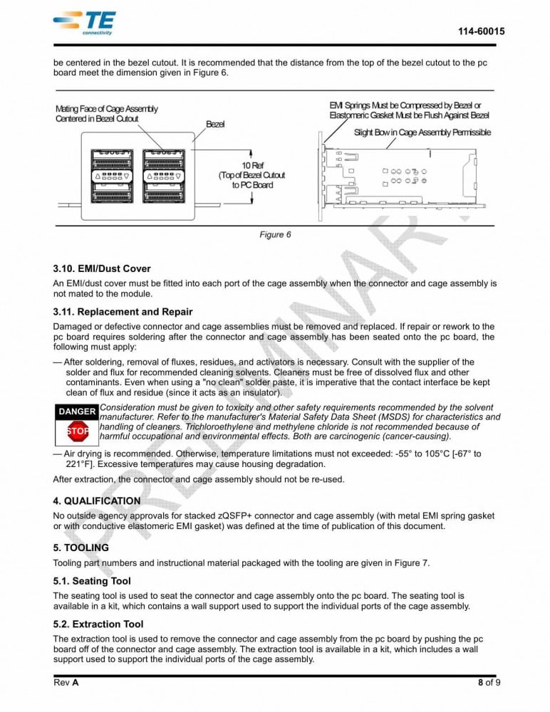 TE Connectivity 2299870-1 application specification page 8