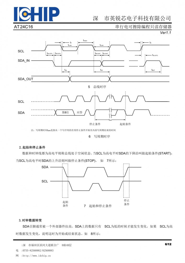 AT24C16 datasheet page 6
